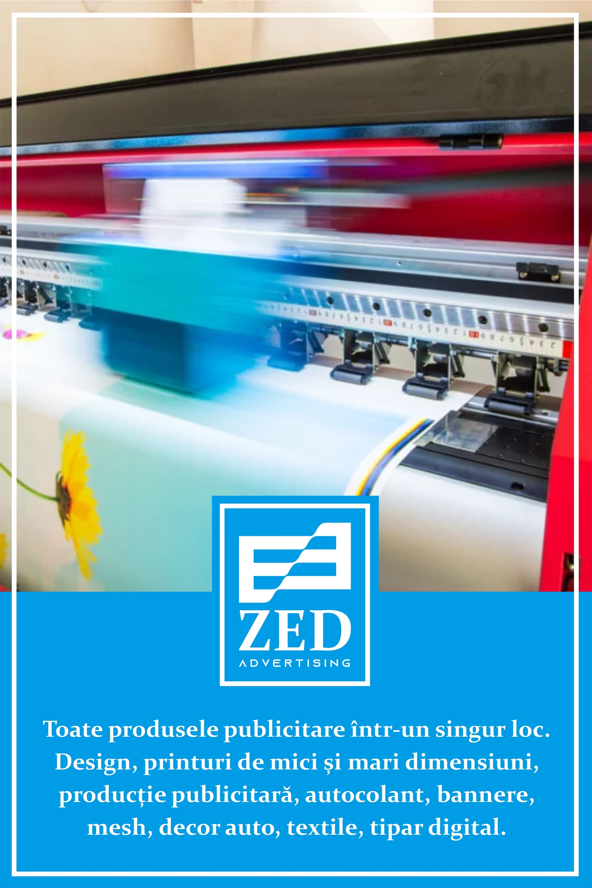 zed-ai.ro - ZED Advertising: Design & productie publicitara / tipar digital / cadouri personalizate